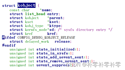 设备驱动模型-kobject_kobject 设备模型-CSDN博客