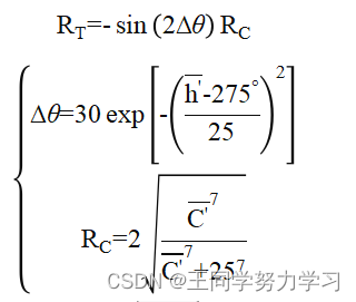 多种经典色差计算公式——matlab代码_cmc(l:c)-CSDN博客