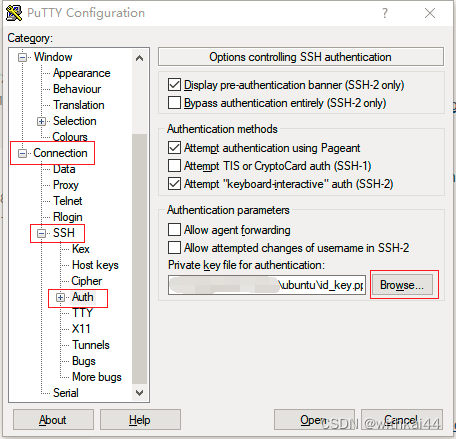 Putty连接登录Linux .ppk_putty ppk-CSDN博客