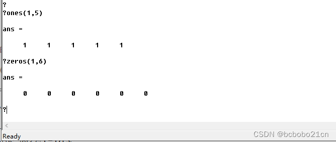 Matlab Ones和zeros函数matlab里ones和zeros Csdn博客