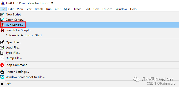 TRACE32：多核调试配置_trace32调试-CSDN博客