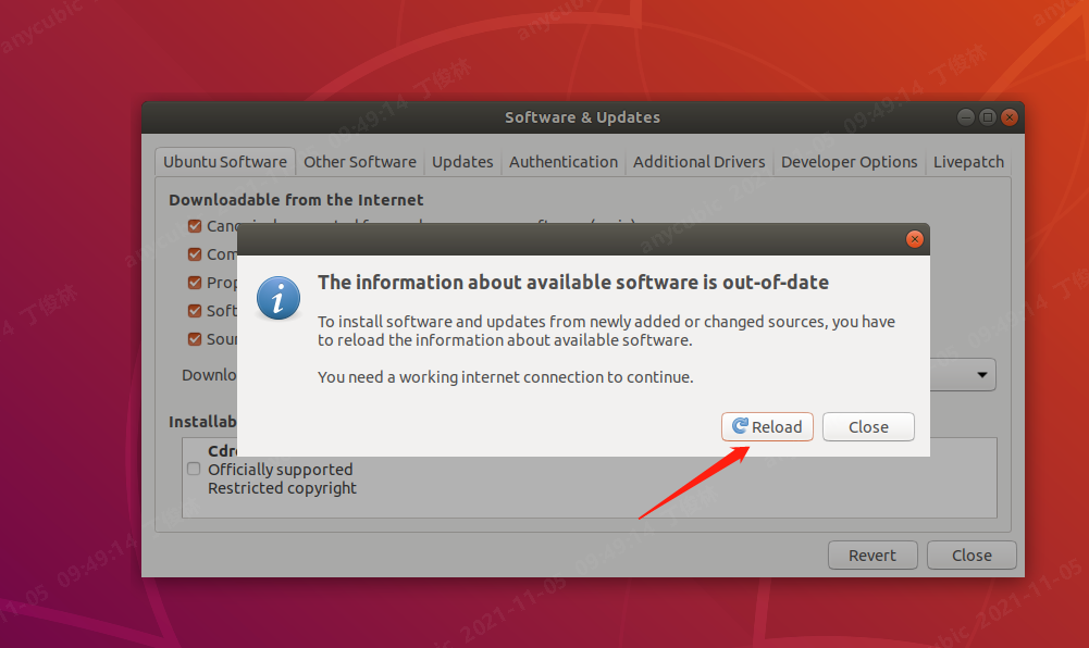 【初学linux】发现Ubuntu最简单的换源方式（快速更换国内源|图形化换源，一看就会） 时间：2021/11/5_ubuntu修改 图形化 ...