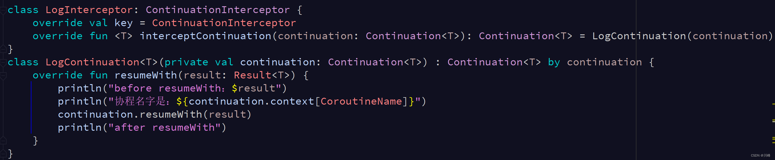【深入理解Kotlin协程】协程的上下文 CoroutineContext_kotlin 中 oldcontext + context 中的+号的作用_川峰的博客-CSDN博客