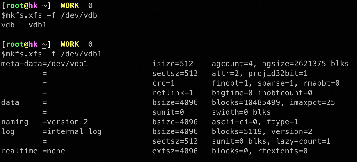 Linux磁盘格式化_linux格式化磁盘-CSDN博客