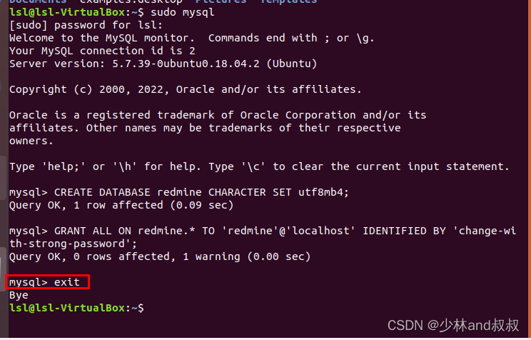 ubuntu18.4安装redmine软件（一）——数据库创建与ruby的安装_ubuntu 安装redmine-CSDN博客