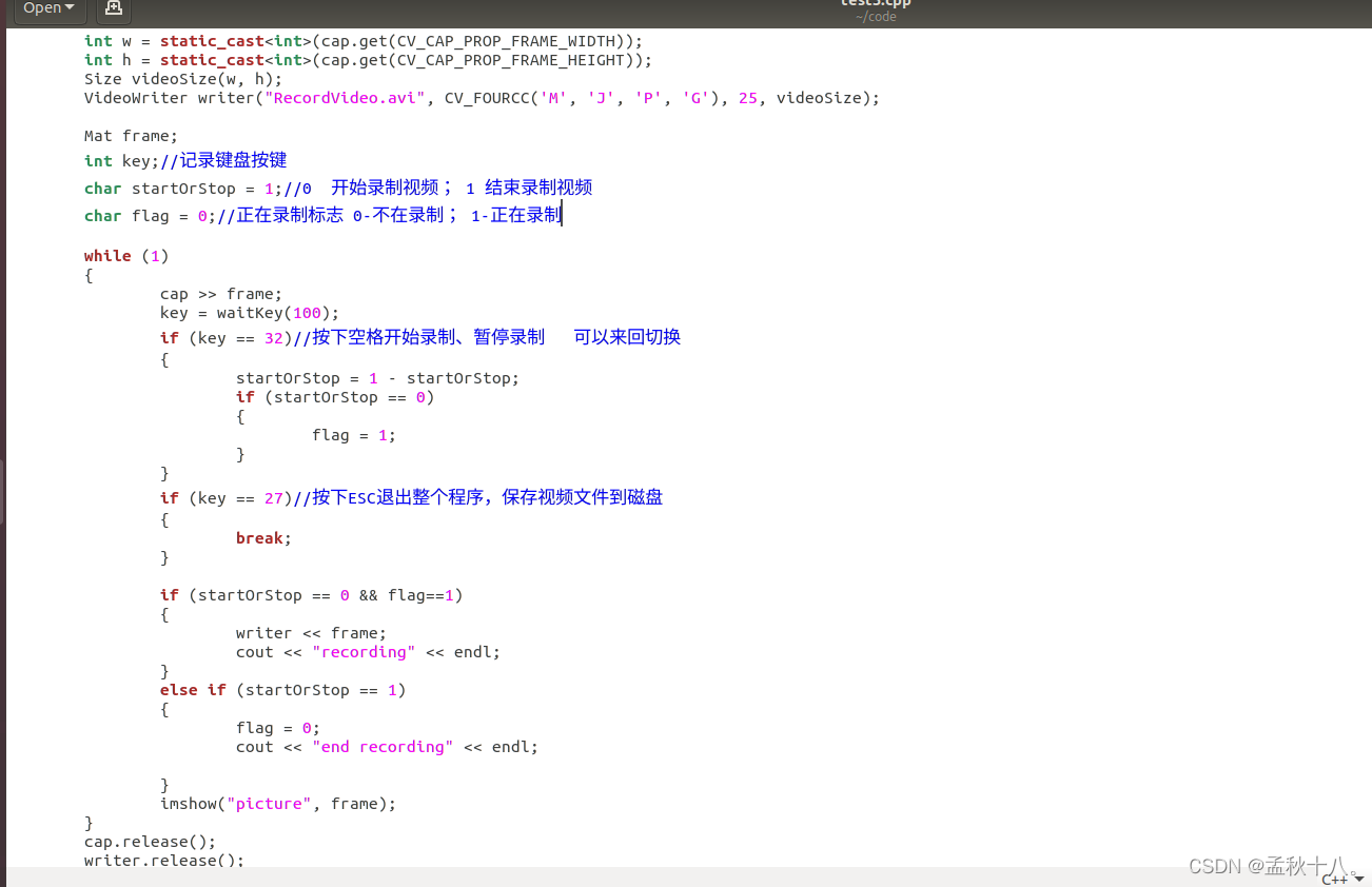 嵌入式gcc编译和opencv简单运用linux系统中使用编译好的opencv库文件孟秋十八。的博客 Csdn博客