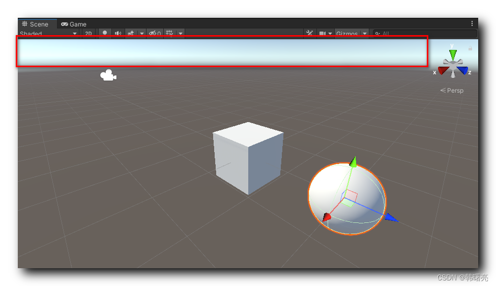 【unity3d】3d 视图操作 视图基本元素 导航器 栅格 天空盒 3d 视图操作 视图旋转 视图缩放 视图