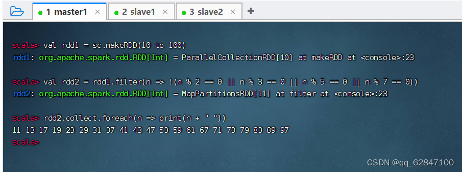 Spark大数据处理学习笔记3.2 掌握RDD算子_大数据使用spark访问本地文件和hdfs文件的方法; (2)掌握spark常用算子的使用。-CSDN博客