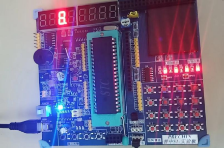 AutoLeaders控制组—51单片机学习笔记（LED控制、独立按键、数码管）_单片机红色按钮-CSDN博客