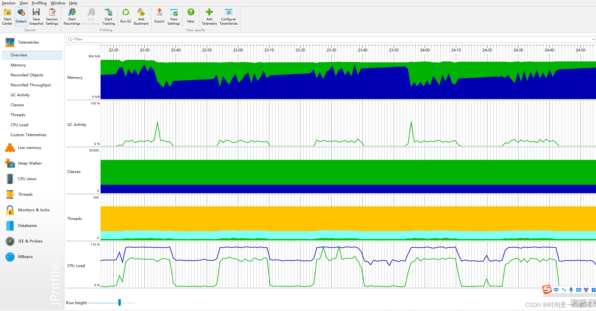 JVM调优工具Jprofiler分析项目内存和线程的基本操作（六）_jprofiler内存分析-CSDN博客