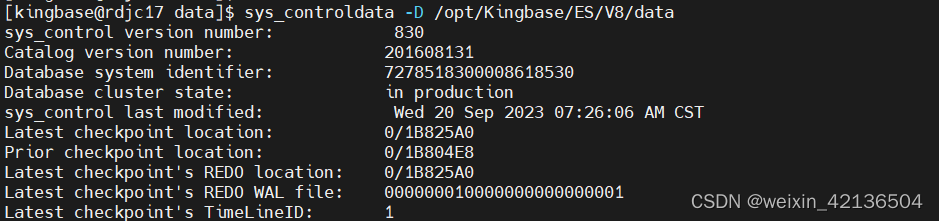 KingbaseES数据库的WAL日志讲解_kingbase wal日志-CSDN博客
