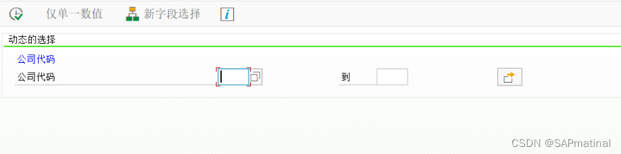 Sap Abap 动态选择屏幕sap Screen Dynmic Text Csdn博客 