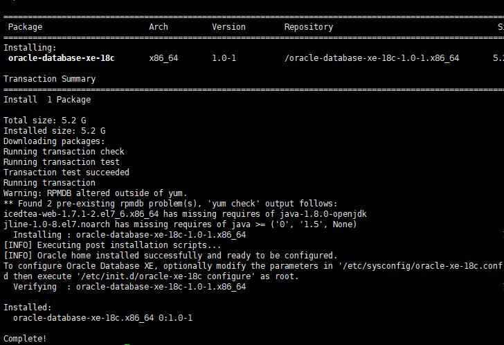 centos 7安装oracle-database-xe-18c-1.0-1.x86_64_oracle database xe 18-CSDN博客