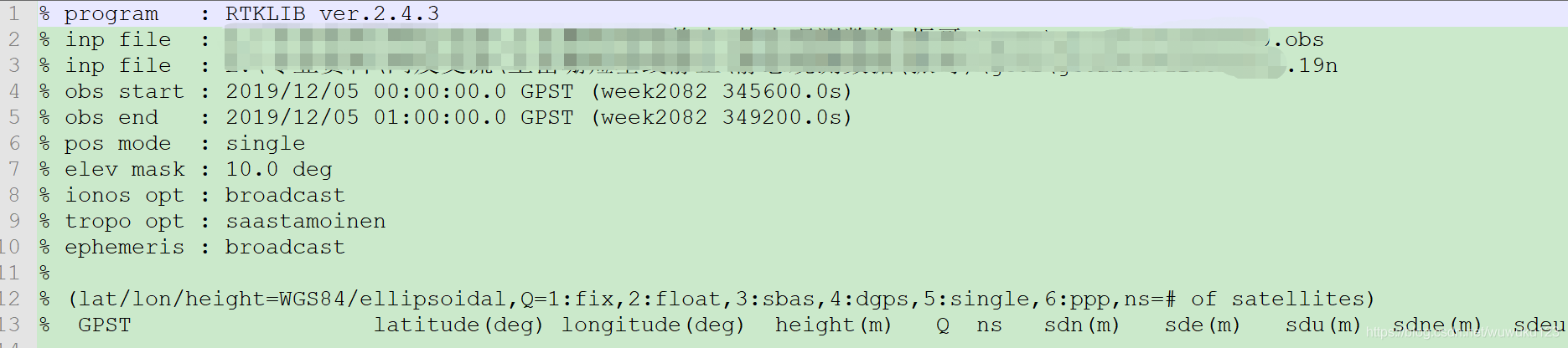 RTKLIB ：postpos（后处理)_rtklib pos文件-CSDN博客