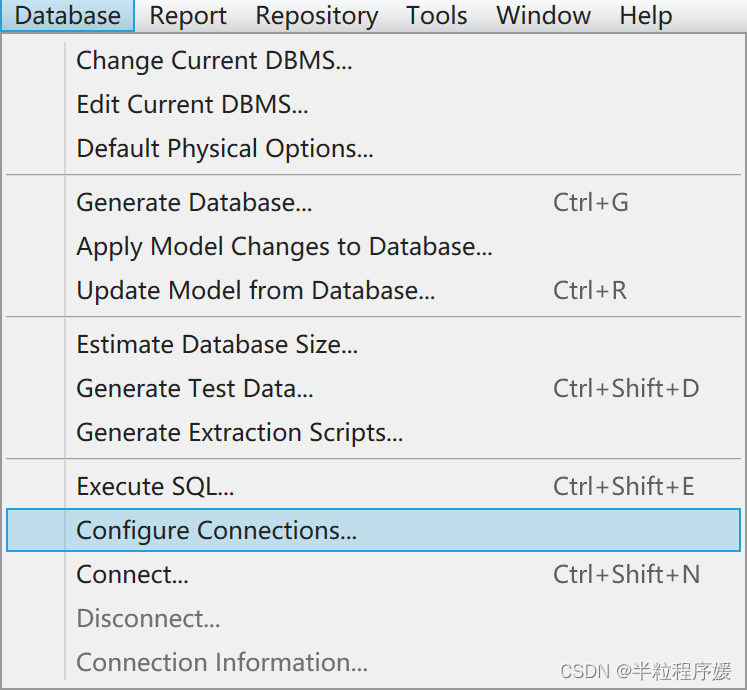 Powerdesigner的物理模型自动生成数据库表（sql Server）powerdesigner生成数据库表 Csdn博客