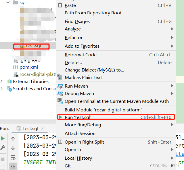 Idea 执行sql文件的操作idea怎么运行sql文件 Csdn博客