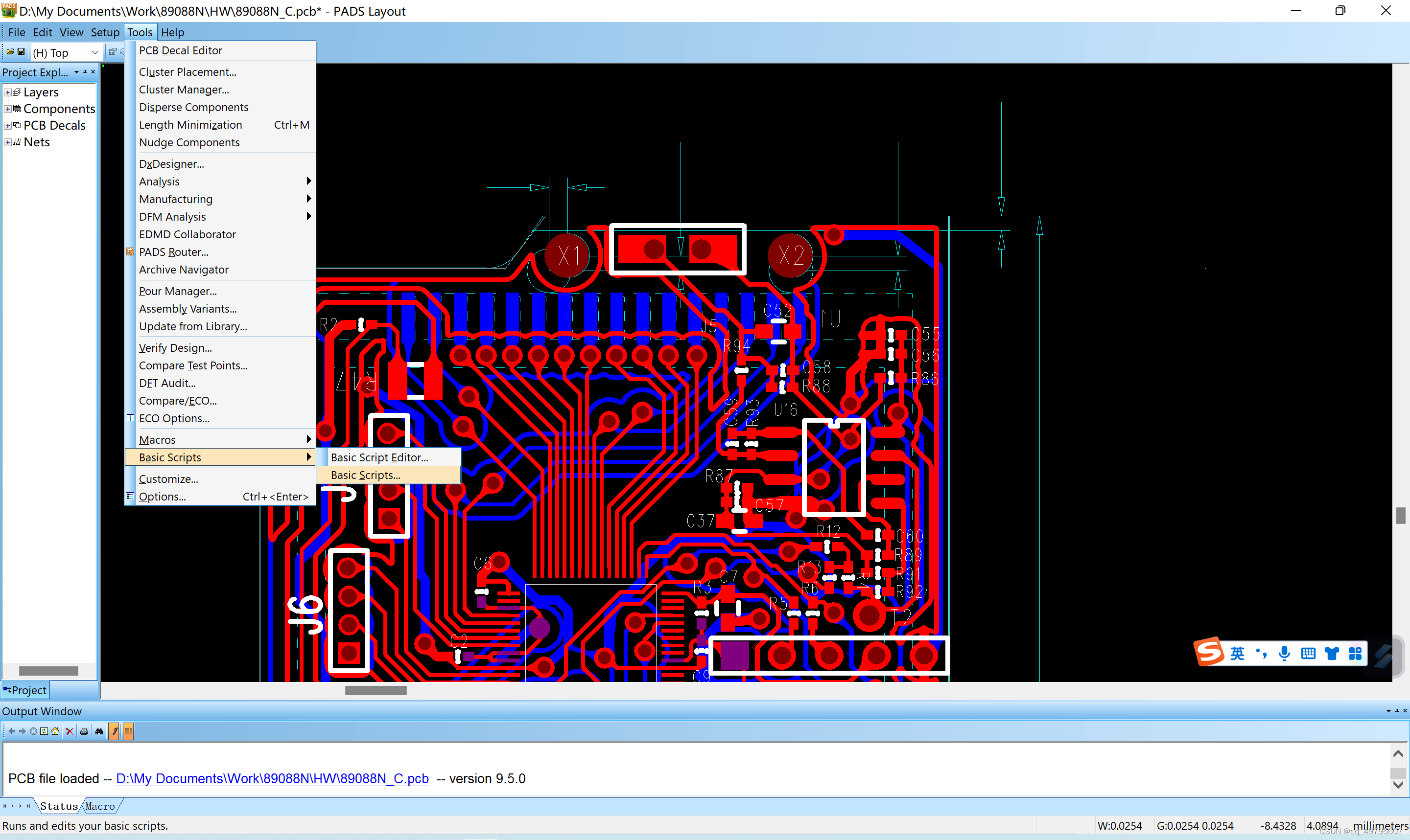 Pads9.5生成零件位置文件_pads怎么导出元器件位置图-CSDN博客