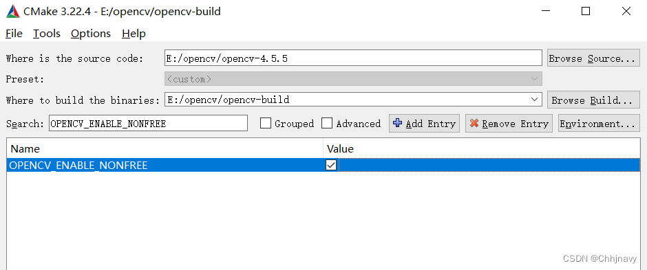 Windows10 Vs2019 版本:cmake将 Opencvcontrib 455 扩展模块编译添加到 Opencv 455 正式版中cmake Opencv45 1617