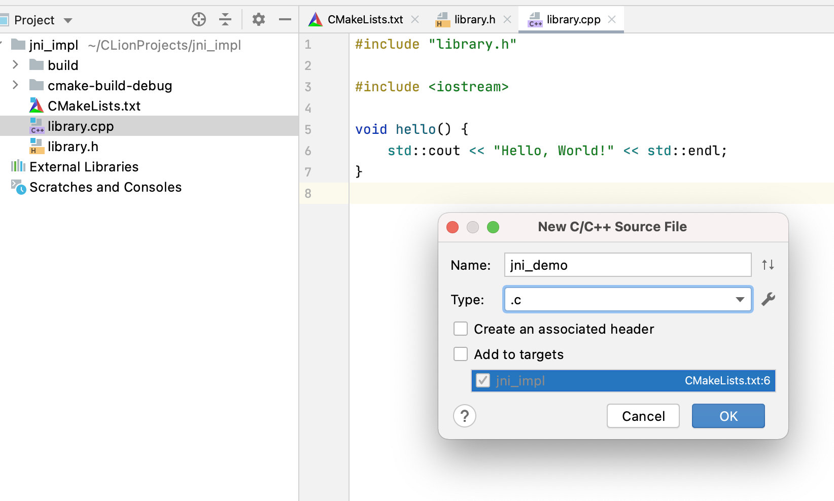 纯Java角度开发JNI (工具使用IDEA、CLion)_inteilj idea新建jni项目-CSDN博客