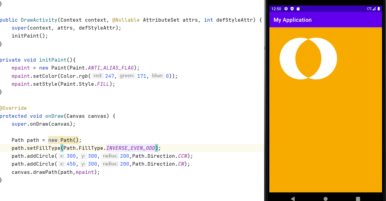 手把手教学：自定义View——Path设置填充方式_android中path的filltype介绍-CSDN博客