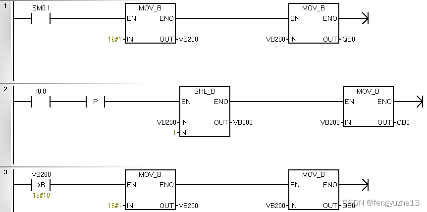 S7-200 Smart入门笔记1——流水灯_西门子s7-200开灯程序-CSDN博客