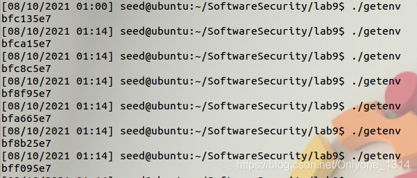 软件安全实验——lab9（缓冲区溢出：return-to-libc绕过非可执行堆栈）_return-to-libc示例-CSDN博客