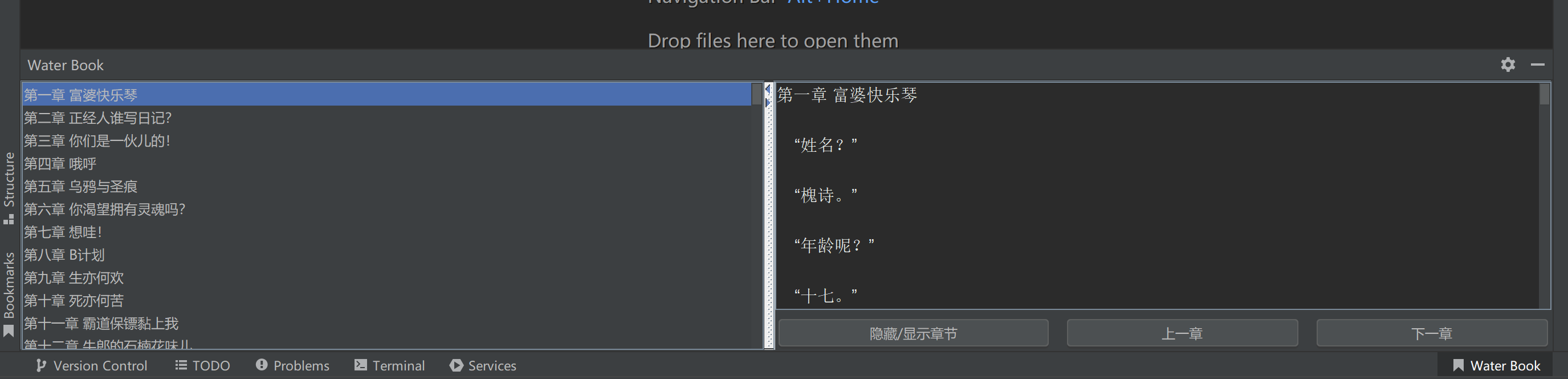 好用的IDEA小说阅读插件 Water Reader-CSDN博客