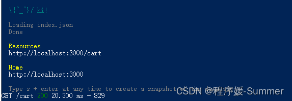 已解决：json-server : 无法将“json-server”项识别为 cmdlet、函数、脚本文件或可运行程序的名称。请检查名称的拼写，如果包括路径，请确保路径正确，然后再试一次 ...