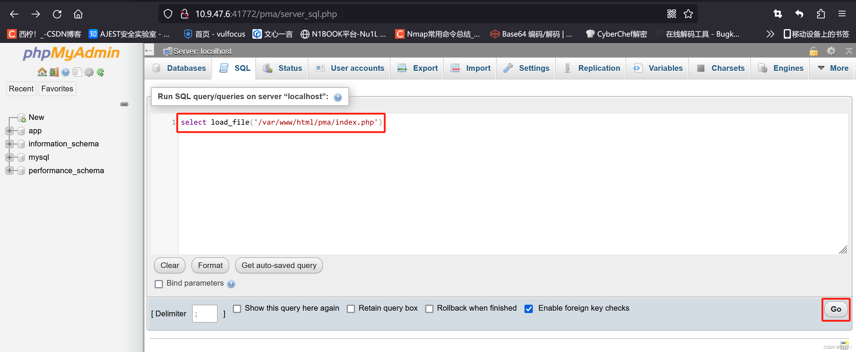 Phpmyadmin Sql注入 漏洞(cve 2020 5504)phpmyadmin Sql注入 Cve 2020 5504 Csdn博客
