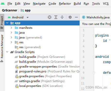 android studio中不显示lib目录，但是项目工程文件里有lib文件夹_android studio项目中没有lib-CSDN博客