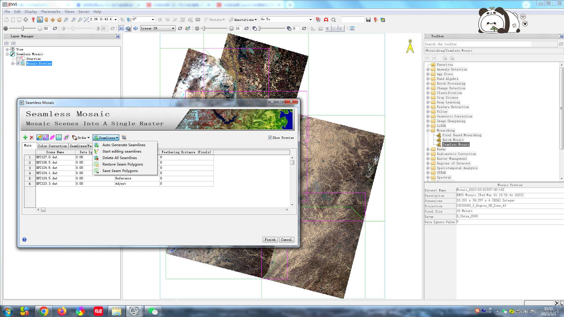 ENVI高分一号卫星预处理：以GF-1/WFV多光谱数据为例（含定标系数）_辐射定标公式-CSDN博客