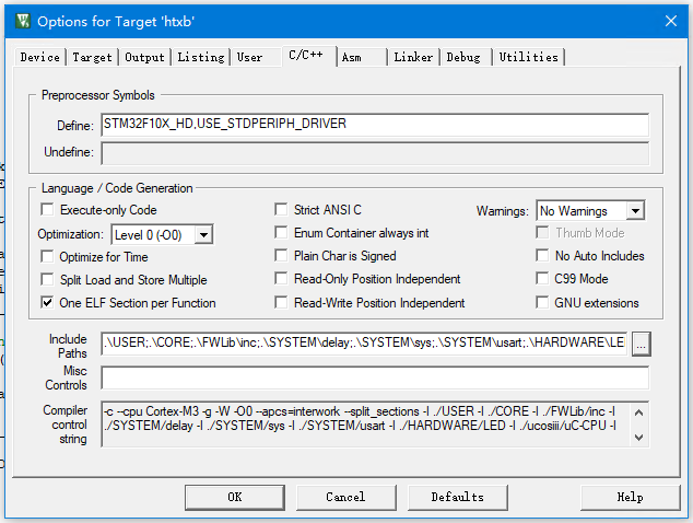 STM32F103VCT6 Keil工程配置_stm32f103vct6仿真调试设置-CSDN博客