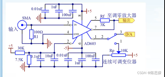 宽带放大器设计举例_ad603单电源供电-CSDN博客