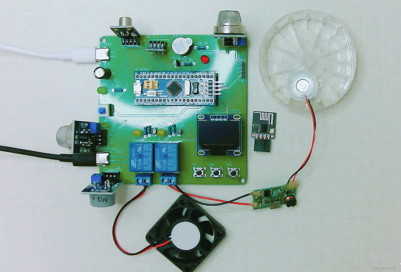 【单片机毕业设计】基于单片机的空气质量（天然气、CO、甲醛、甲苯、TVOC、CO2）检测系统的设计_sgp30气体检测程序流程图_CG0131的博客-CSDN博客