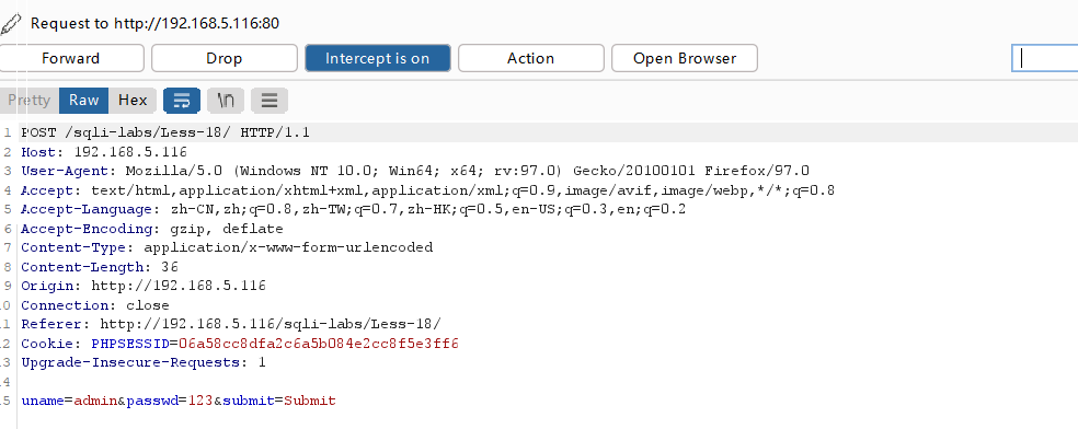 HTTP头部注入 --User-Agent_accept注入-CSDN博客
