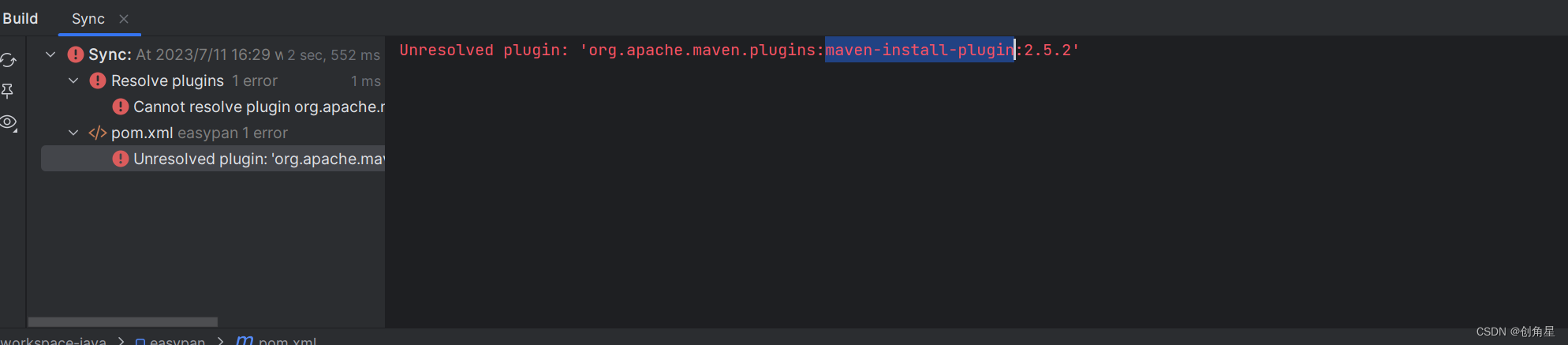 解决Cannot resolve plugin xxx 终极方案，遇见无法加载的maven插件，如何从Maven的插件网站手动加入本地_cannot resolve plugin net ...