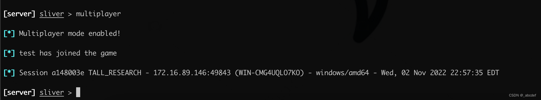 sliver_sliver上线后help-CSDN博客