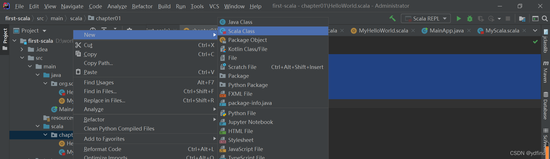 Idea的scala程序main函数前面没有可执行的小三角scala项目 Main方法没有执行标致 Csdn博客