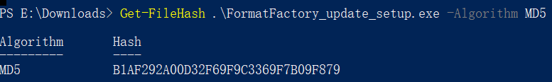 利用Get-FileHash工具进行哈希验证-CSDN博客