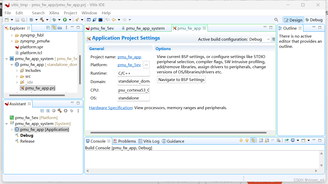 xilinx zynqmp vitis 调试pmufw代码_zynqmp pmufw-CSDN博客