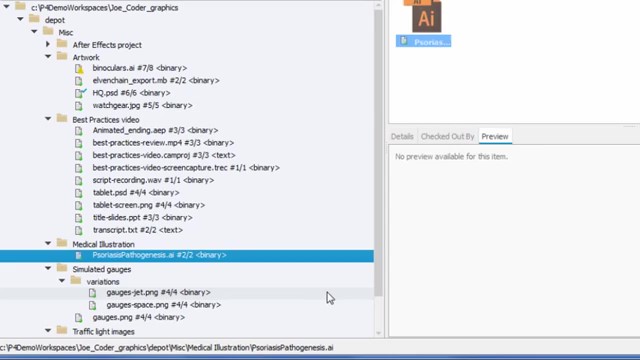 翻译P4V官方教程（4）Versioning Your Digital Assets_p4 get version-CSDN博客