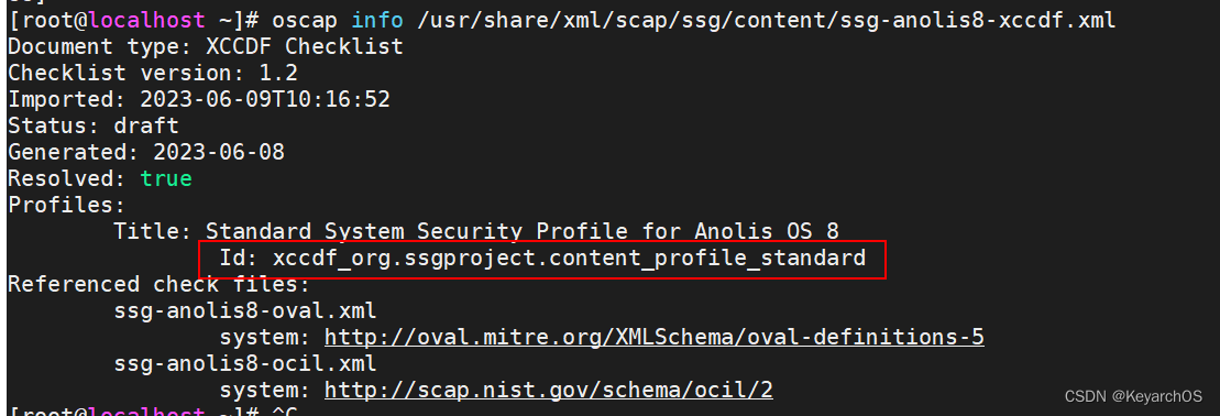 基于KOS的OpenSCAP安装与使用-CSDN博客