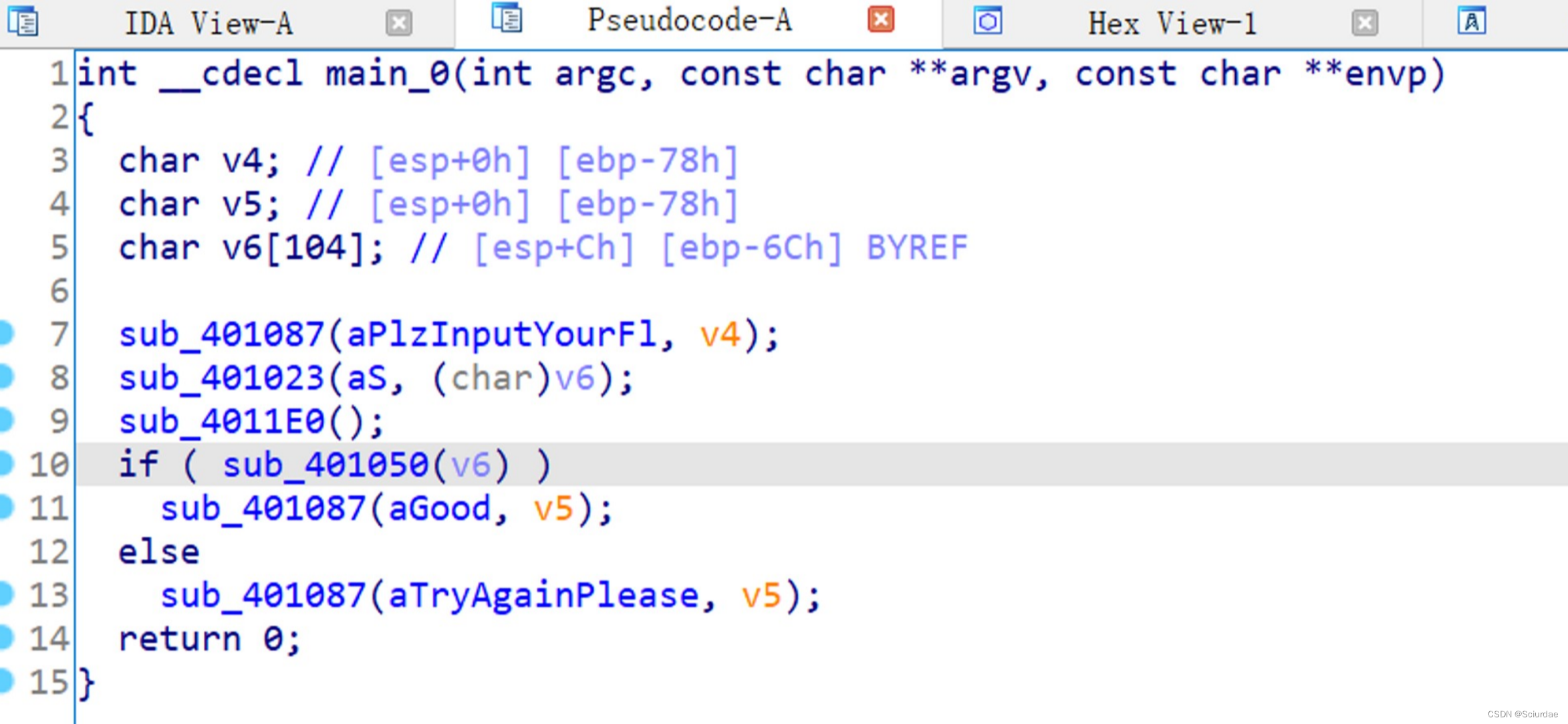 MoeCTF_2023新生赛 Reverse题解WP【详解】-（学习记录）‘‘-CSDN博客