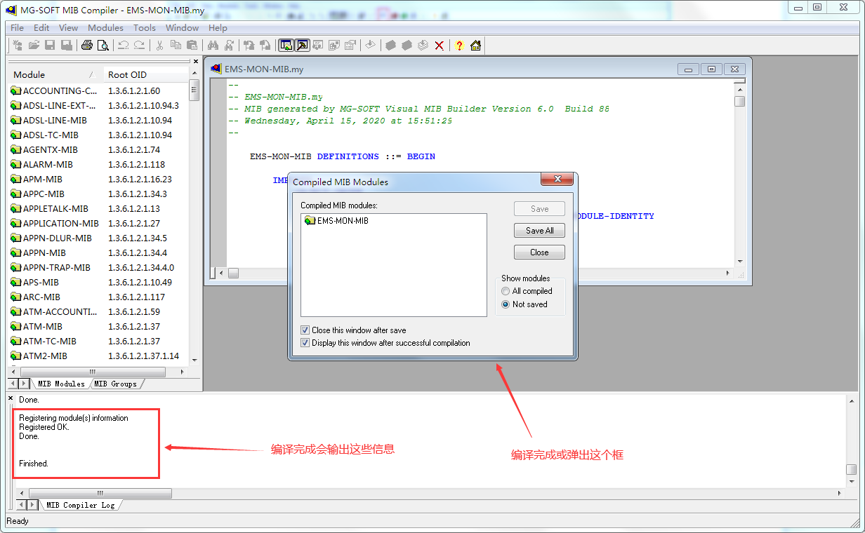 【snmp】MIB库文件生成器安装使用，编译MIB文件_mib compiler-CSDN博客