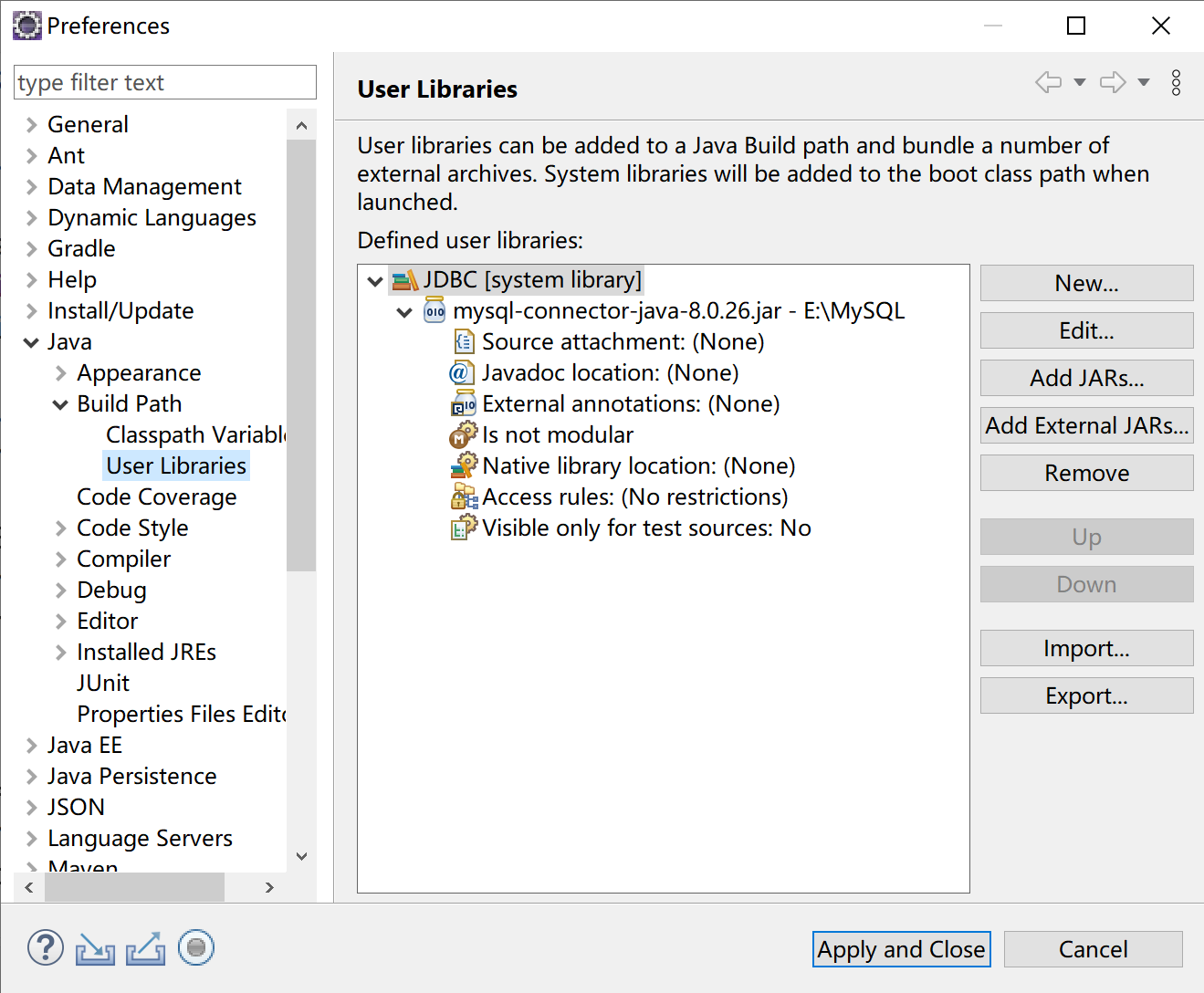 MySQL数据库的安装配置 + Navicat安装与使用 + eclipse中使用MySQL（2021.8）_navicat for mysql和mysql还有eclipse怎么连接-CSDN博客