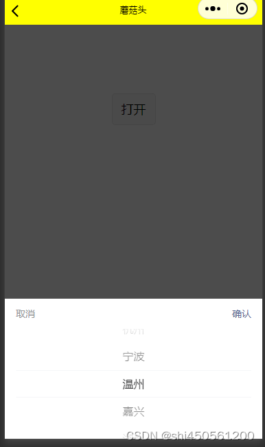 微信小程序 Vant 实现弹框微信小程序 Van Popup Csdn博客