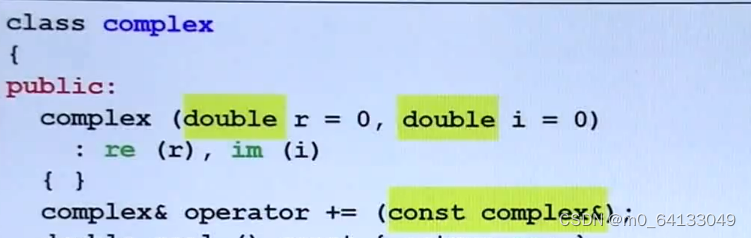 C++侯捷笔记-complex类_c++ complex-CSDN博客