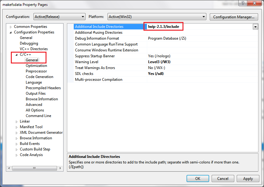 在Visual Studio 2012下编译lwip-2.1.3 httpd的makefsdata-CSDN博客