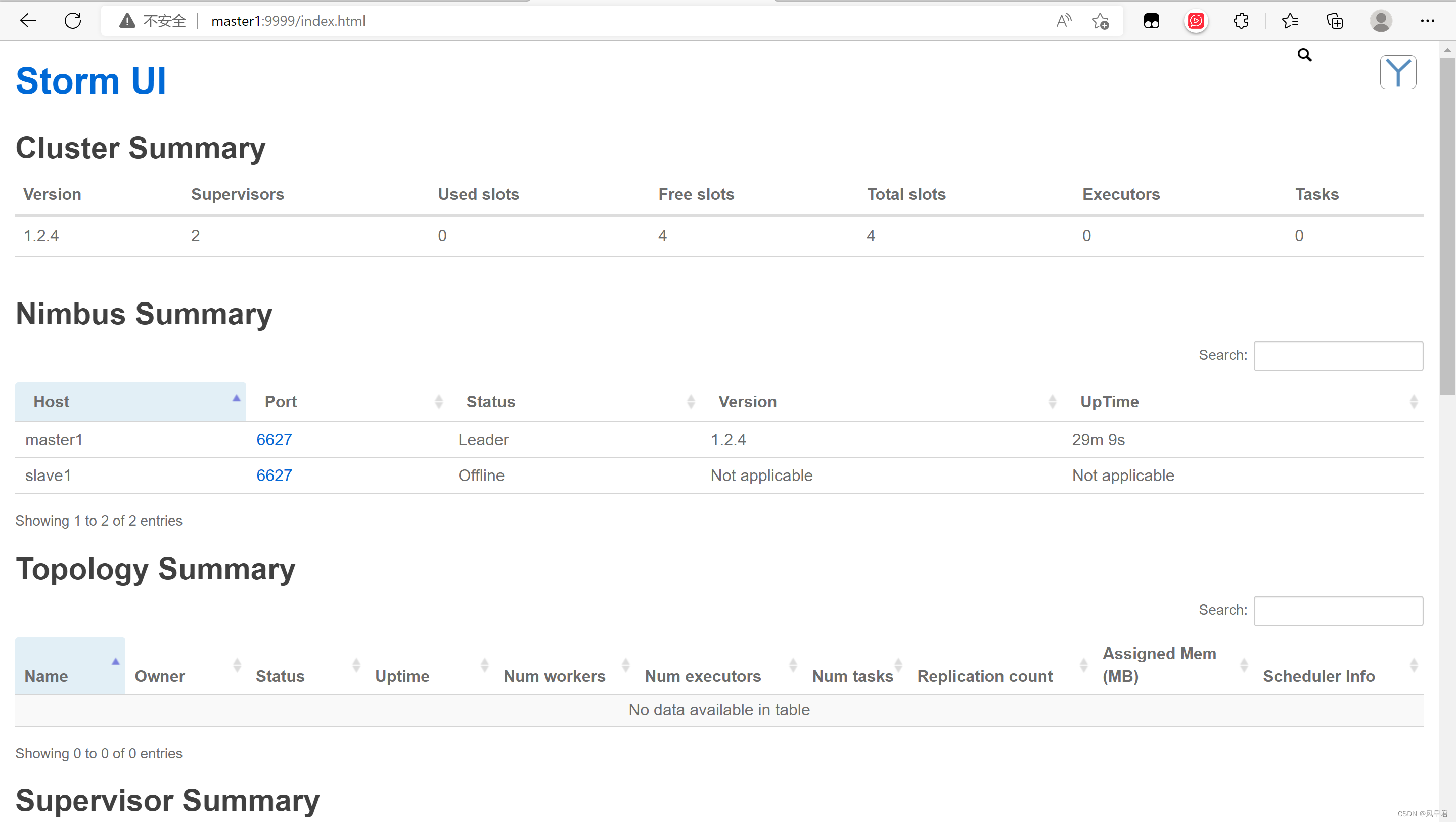 Storm 组件安装部署-CSDN博客