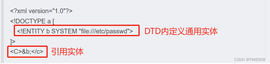 XXE外部实体注入攻击（含XML，DTD详解）_xxe dtd-CSDN博客